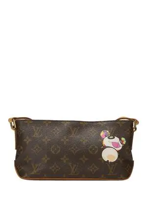 LOUIS VUITTON Takashi Murakami Monogram Panda Trotteur - Brown