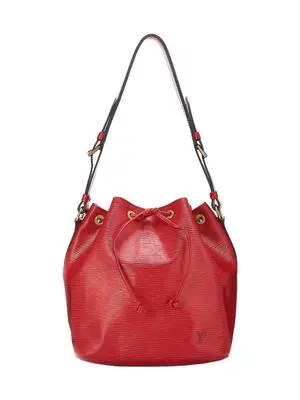LOUIS VUITTON Epi Noé Bucket Bag - Red
