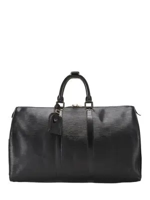 LOUIS VUITTON Epi Keepall 45 - Black