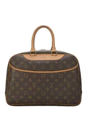 LOUIS VUITTON LOUIS VUITTON Monogram Canvas Deauville Bag Brown