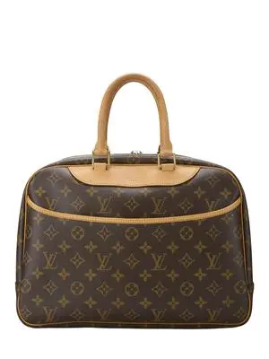 LOUIS VUITTON Monogram Canvas Deauville Bag - Brown