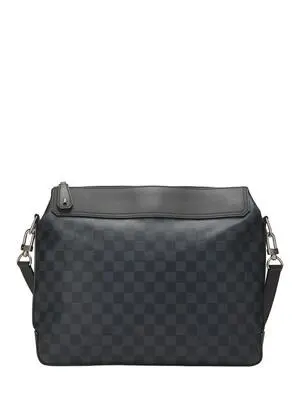 LOUIS VUITTON Damier Cobalt Greenwich Messenger Black