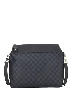LOUIS VUITTON Damier Cobalt Greenwich Messenger Navy