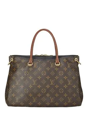 LOUIS VUITTON Monogram Canvas Pallas - Black