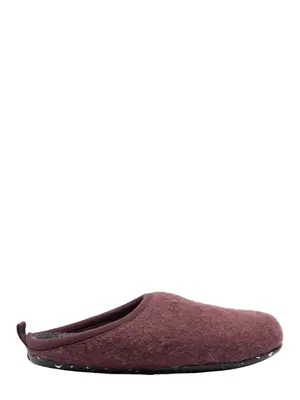 Camper Wabi Wool Slippers Brown