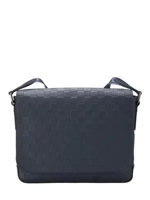 LOUIS VUITTON Louis Vuitton Damier Infini District Messenger PM Blue