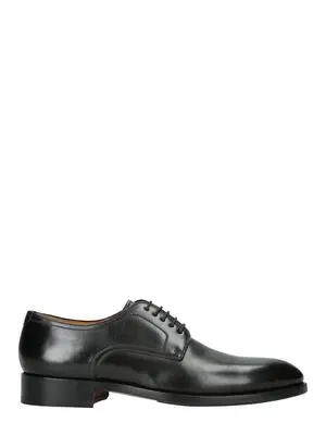 Magnanni Stitch Flex Derby Shoes - Black