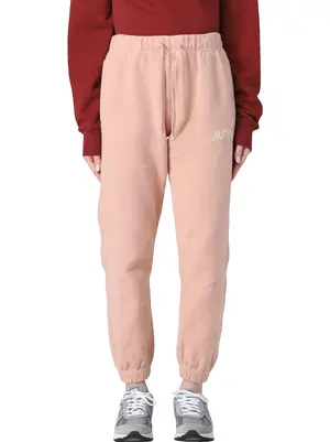AUTRY Jogger Pants In Cotton Fleece - Red