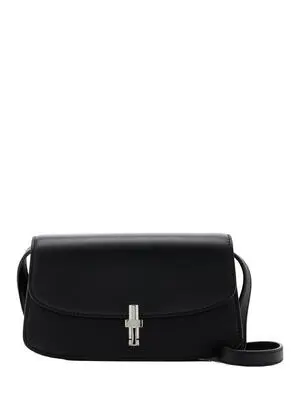 THE ROW Sofia E/w Leather Crossbody Bag - Black