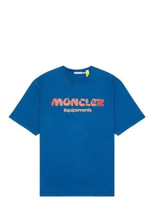 Moncler X Salehe Bembury Logo T-shirt - Blue