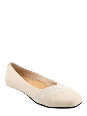 Trotters Trotters Stella Flat Ivory