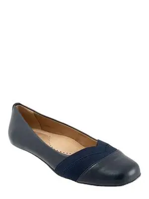 Trotters Stella Flat - Navy