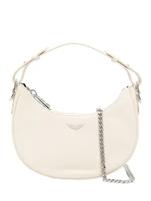 Zadig&Voltaire Wings-plaque Leather Shoulder Bag - Neutrals