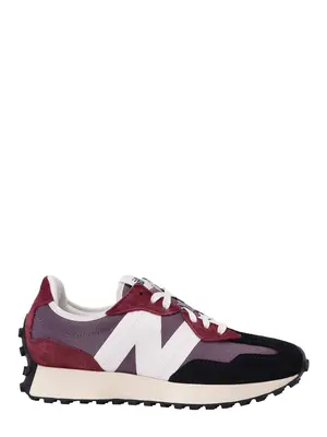 NEW BALANCE 327 Logo-patch Sneakers - Purple