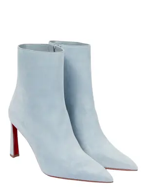 CHRISTIAN LOUBOUTIN Condora 100 Ankle Boots - Blue