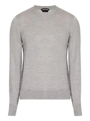 TOM FORD Fine-gauge Wool Sweater - Black