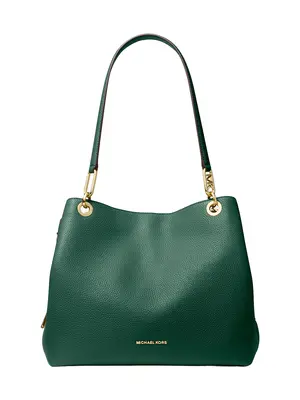 Michael Kors MICHAEL Michael Kors Kensington Leather Tote Bag Bosco