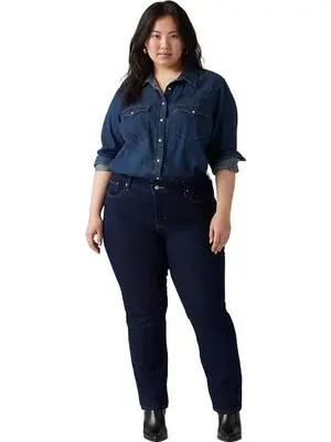 LEVI'S 314 Shaping Straight Fit Jeans - Darkest Sky