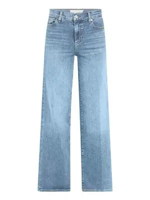 FRAME Le Slim Palazzo Jeans Ripple