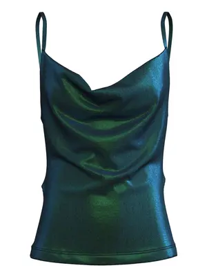 MARGHERITA MACCAPANI Lurex Camisole - Green