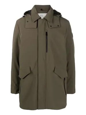 Woolrich Barrow Mac Parka Coat - Green
