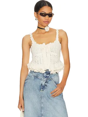Majorelle Taissa Corset Top - Ivory