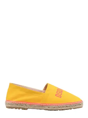 Dsquared2 Logo-print Espadrilles - Yellow