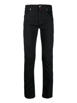 BILLIONAIRE Low-rise Straight-leg Jeans - Blue