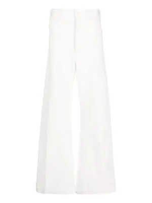 Polo Ralph Lauren High-waisted Palazzo Pants - White