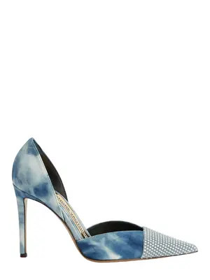 Alexandre Vauthier Tie-dye Pumps - Blue