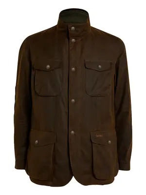 Barbour Ogston Wax Jacket - Green