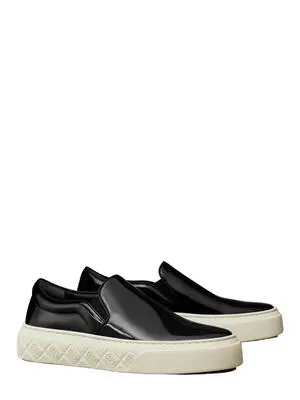 Tory Burch Ladybug Slip-on Platform Sneaker Black