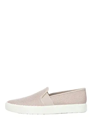 Vince Perforated Leather Blair Sneakers - Natural