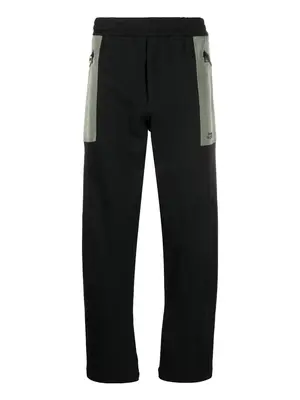 Alexander McQueen Contrast-pocket Cotton Track Pants - Black