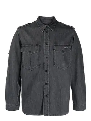 MARANT Cesar Denim Shirt - Grey
