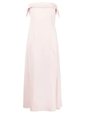 Philosophy Di Lorenzo Serafini Strapless Midi Dress - Pink