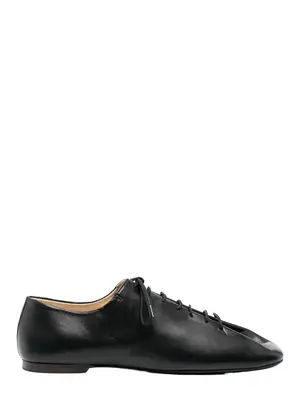 LEMAIRE Souris Square-toe Brogues - Black