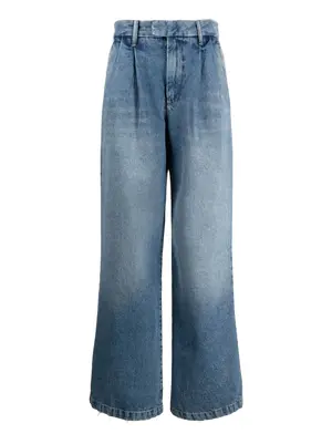 ARMARIUM Mid-rise Wide-leg Jeans - Blue