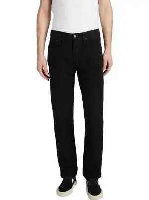 TOM FORD Moleskin Slim Fit Five-pocket Pants - Black