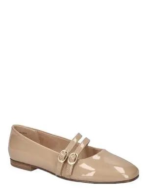 BELLA VITA Davenport Mary Jane Flat - Nude Patent