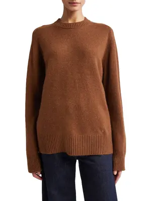 Loulou De Saison LOULOU DE SAISON Baltra Cashmere Sweater Mocha