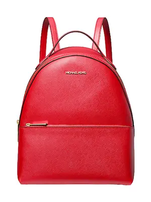 Michael Kors Sheila Medium Backpack - Red