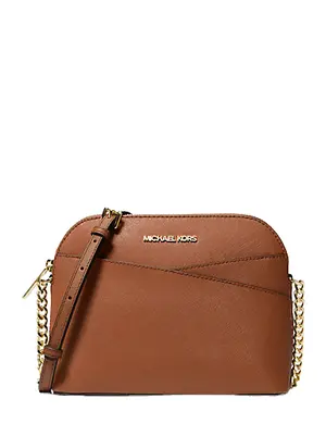 Michael Kors Michael Kors Jet Set Travel Medium Dome Crossbody Bag Brown