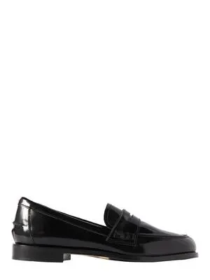 AEYDĒ Aeyde Oscar Patent-leather Loafers
