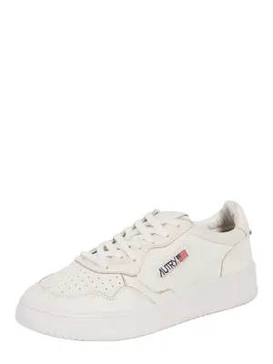 AUTRY Medalist Low Leather Sneakers White/white