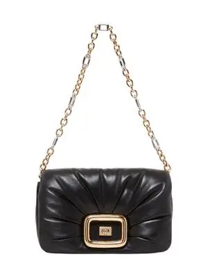 ROGER VIVIER Viv' Choc Bag - Black