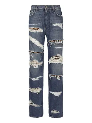 Dolce & Gabbana Straight-leg Jeans - Blue