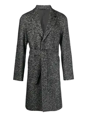 LARDINI Lardini Single-Breasted Belted Coat