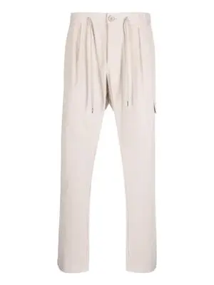 Herno Straight-leg Trousers - Neutrals