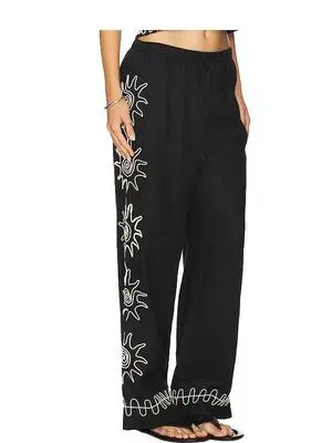 Rails Emmie Pant Sun Embroidery